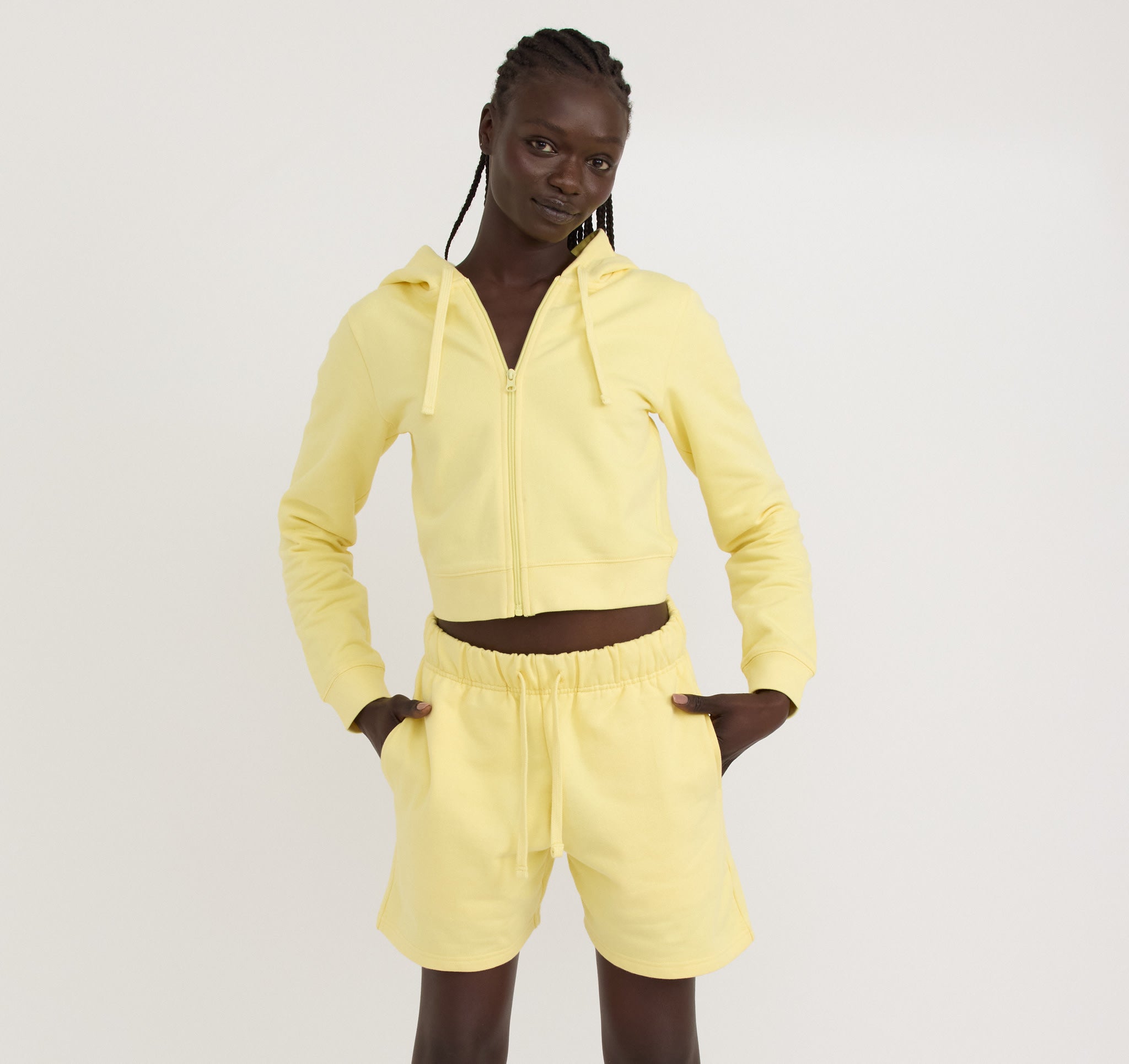 Weekend Longline Shorts | Kun DKK 233 | Organic Basics